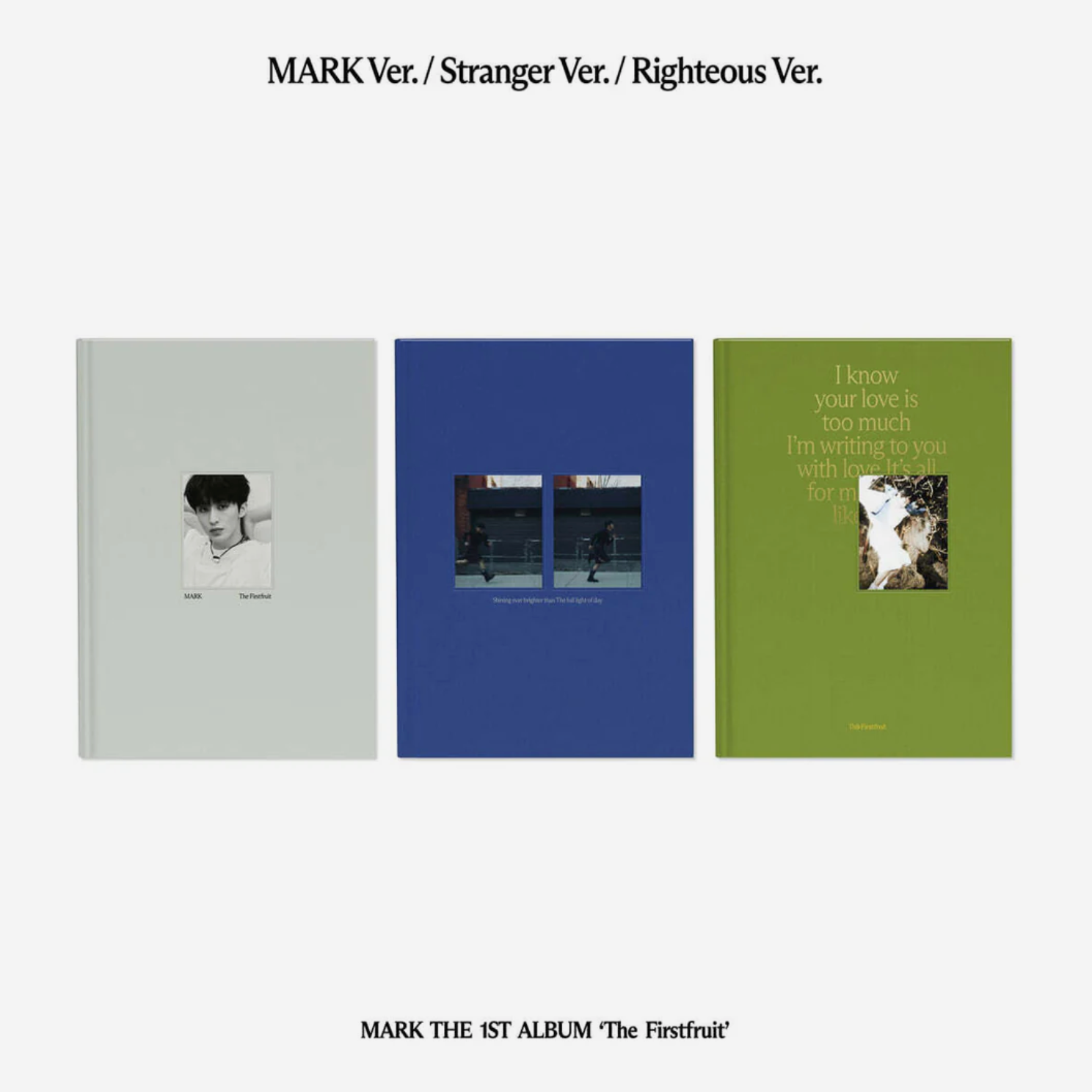 MARK - 1st Album [The Firstfruit] (Photobook Ver.) – Gumishop